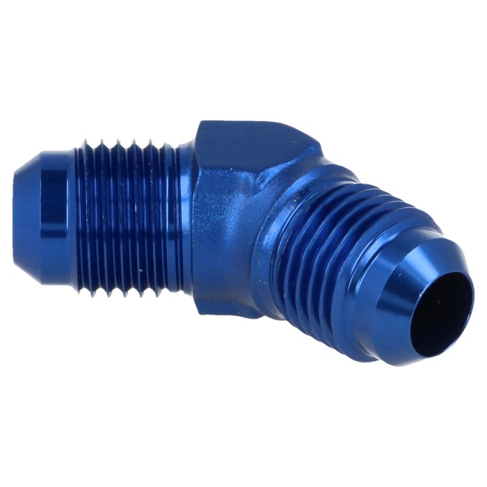 QSP aluminium adapter male 45° D04 - VWT